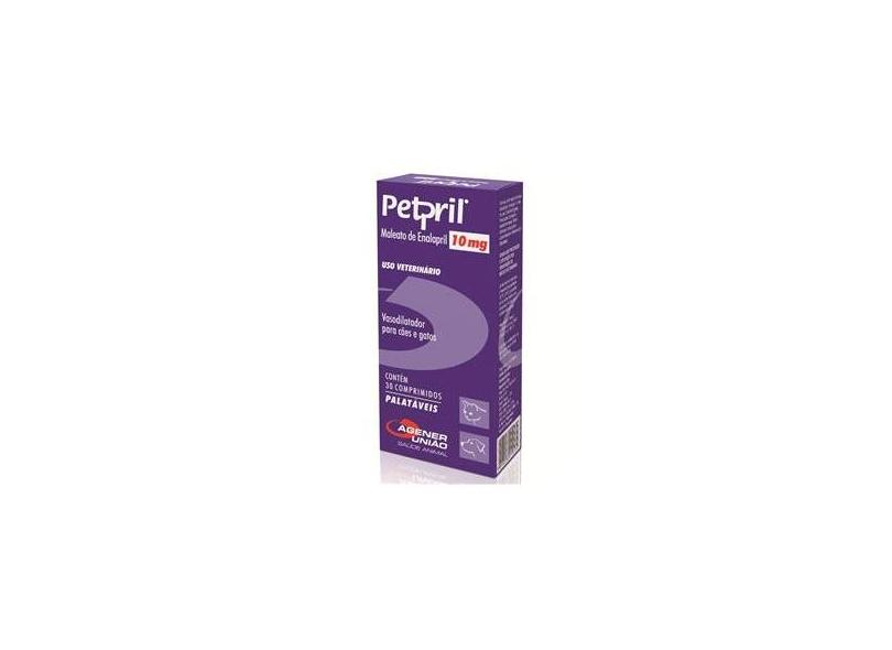 Petpril Agener 10 Mg Enalapril 30 Comprimidos com o Melhor Preço é no Zoom