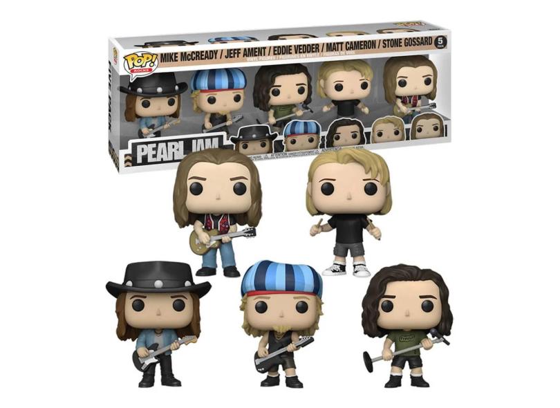 Funko Pop Pearl Jam 5-Pack Full Band Funko Pop Rocks com o Melhor Preço ...