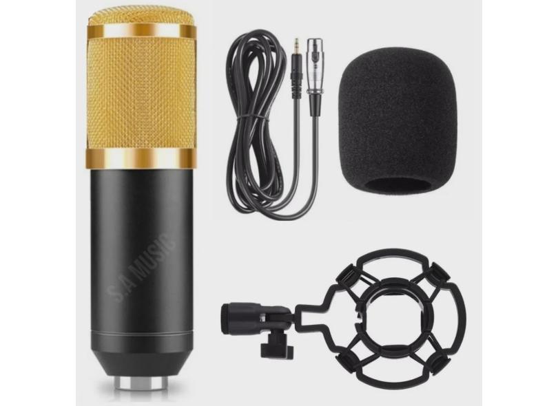 Microfone Condensador Andowl NO:7451 Estudio Gravaçao com o Melhor ...