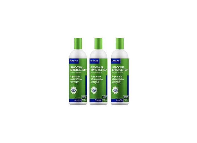 Combo 3un Shampoo Sebocalm Spherulites 250ml - Virbac com o Melhor ...