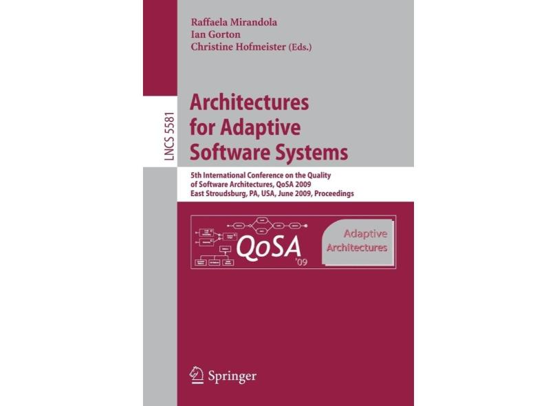 Architectures for Adaptive Software Systems com o Melhor Preço é no Zoom Architectures for Adaptive Software Systems com o Melhor Preço é no Zoom