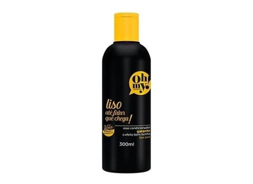 Kit Shampoo Oh My Cosmetic Liso Ate Falar Chega 300ml em Promoção é no ...