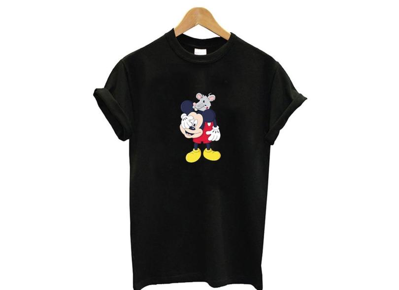 Blusa Baby look feminina Mickey mouse retro desenho Smoko com o Melhor ...