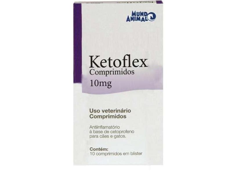 Ketoflex Caixa Com 10 Comprimidos - 10mg com o Melhor Preço é no Zoom