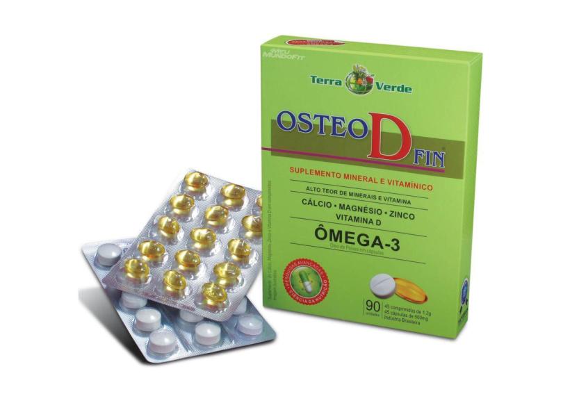 Osteo D Fin Calcio Magnesio Zinco Vitamina D Omega 3 90 Unidades ...