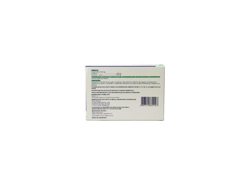 Rilexine 600mg Antibiótico Cães e Gatos c/ 14 comprimidos - Virbac com ...