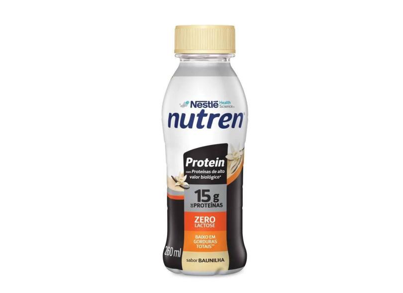 Nutren Protein 15g De Proteínas Zero Lactose Sabor Baunilha 260ml ...
