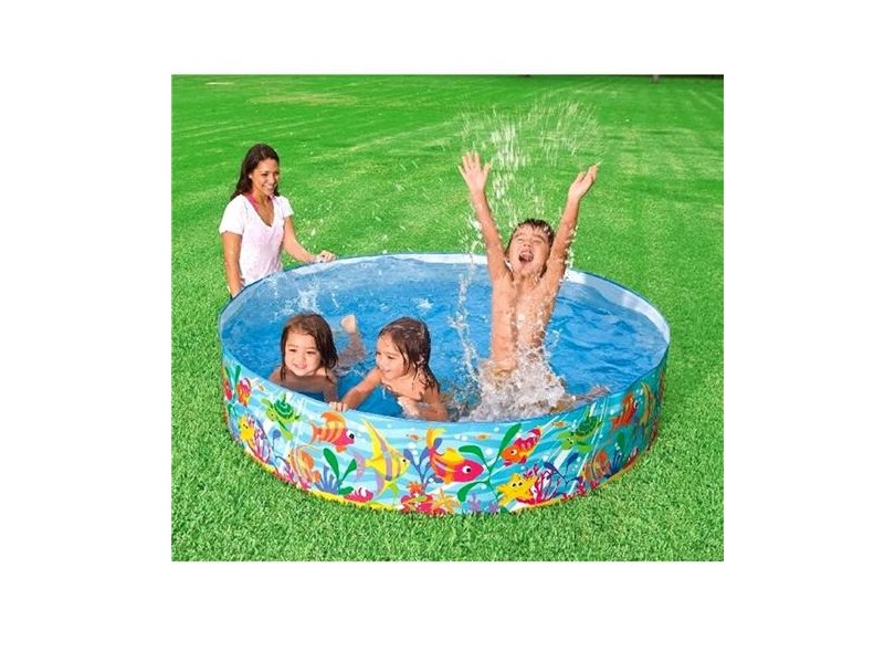 Piscina Snapset 977 l Redonda Intex Oceano 56452 com o Melhor Preço é ...