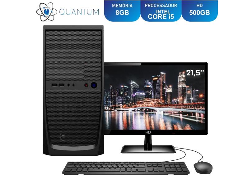 Computador Completo Home and Business Intel Core i5 RAM 8GB HD 500GB ...
