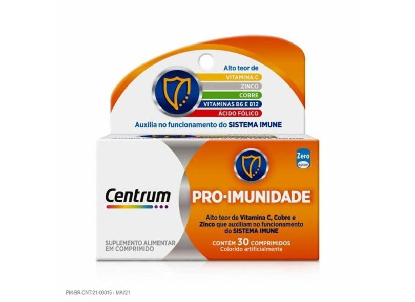 Centrum Pro-Imunidade C 30 tipoMultivitamínico Multimineral com o ...