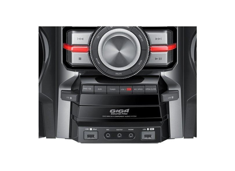 Mini System Samsung MX-D750/ZD USB com o Melhor Preço é no Zoom