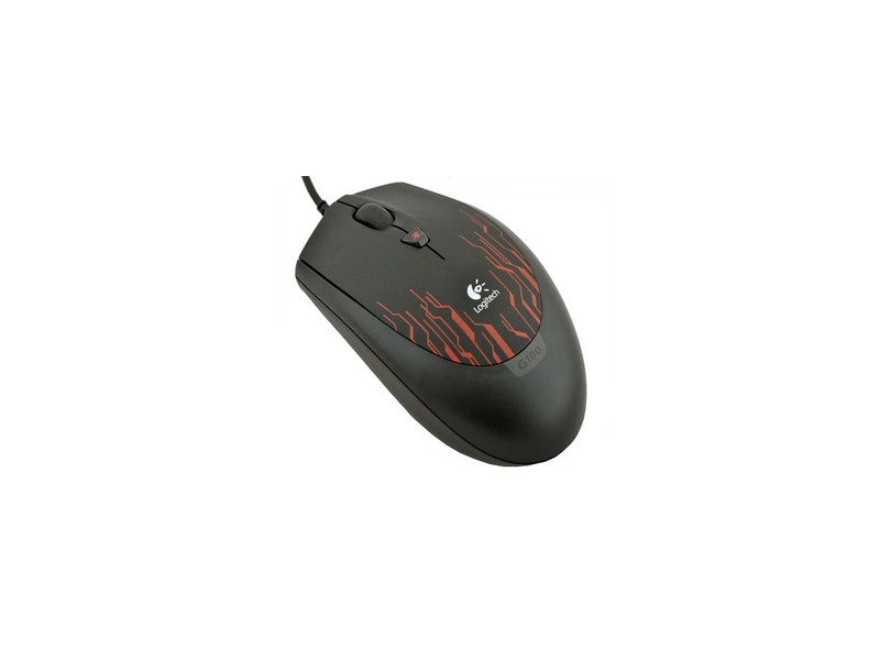Mouse Óptico Gamer USB G100 - Logitech com o Melhor Preço é no Zoom