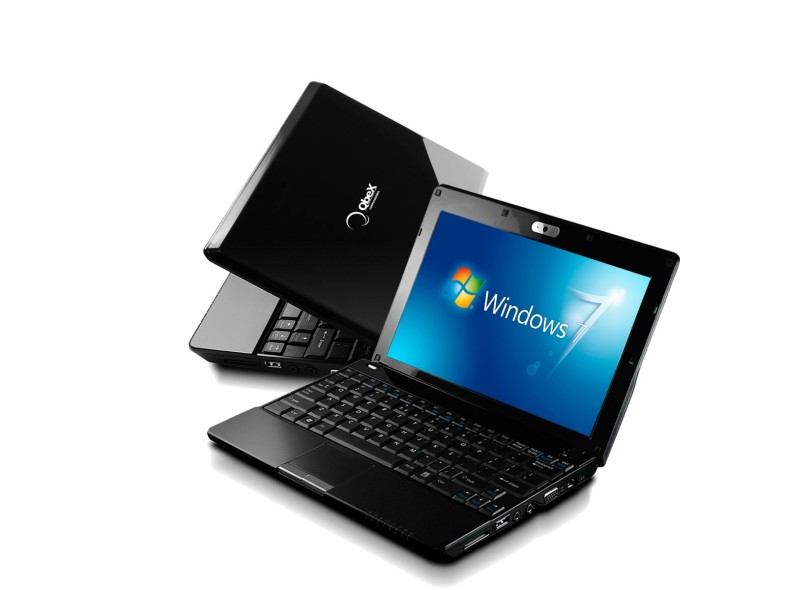 Netbook Qbex Intel Atom N450 2GB de RAM HD 320 GB LED 10,1" Windows 7 ...