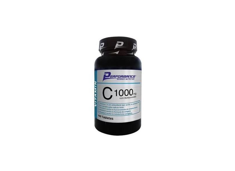 Vitamina C 1000Mg Performance 100 Tabletes - Performance Nutrition com ...