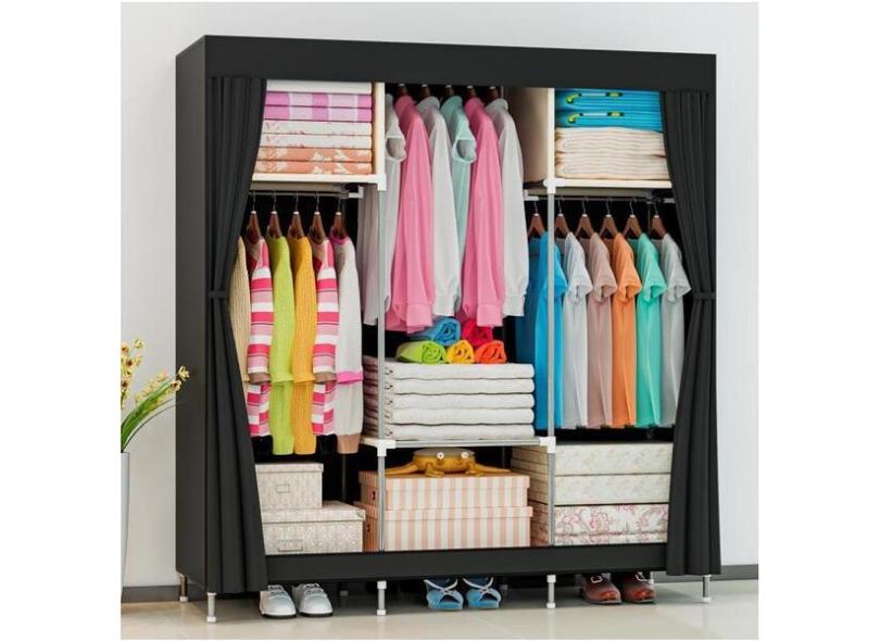 Guarda Roupa Arm rio Organizador De Roupas Dobr vel Port til em ...