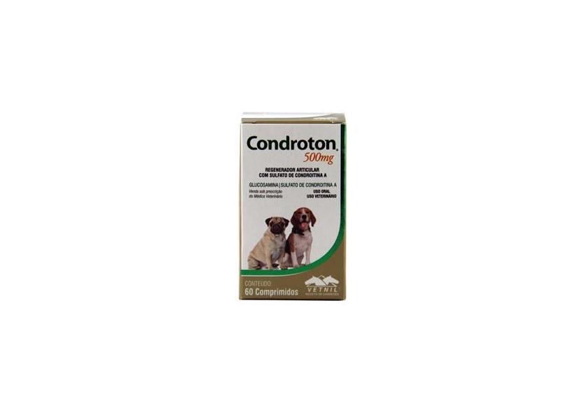 Condroton 500mg Suplemento Articulação - Vetnil com o Melhor Preço é no ...