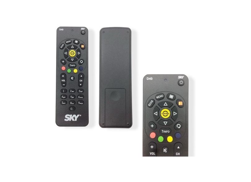 Controle Remoto Sky Digital Sky-livre D40 Novo Original com o Melhor ...