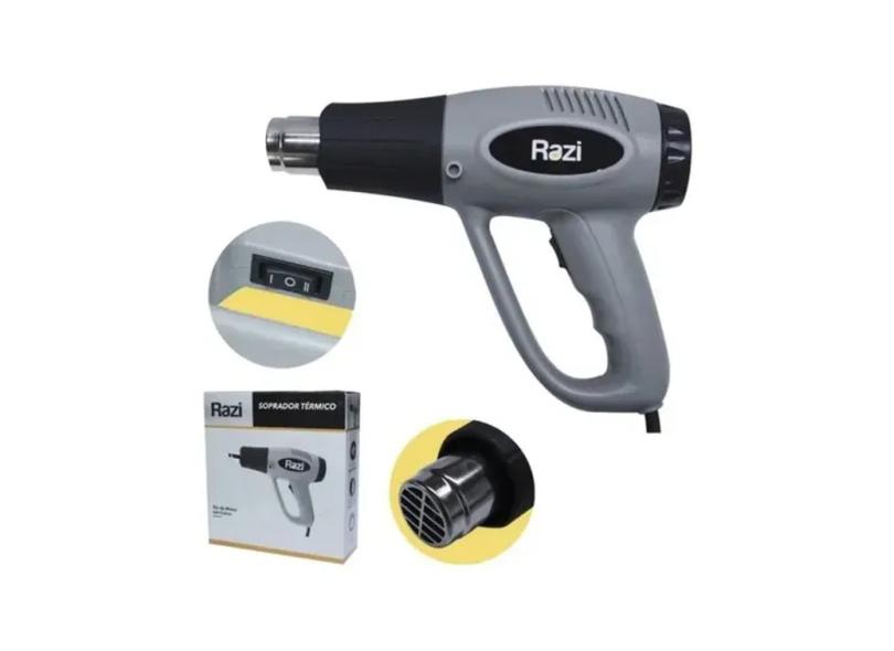 Soprador Térmico Ar Quente 1500/2000w 300 À 550°c Razi com o Melhor ...