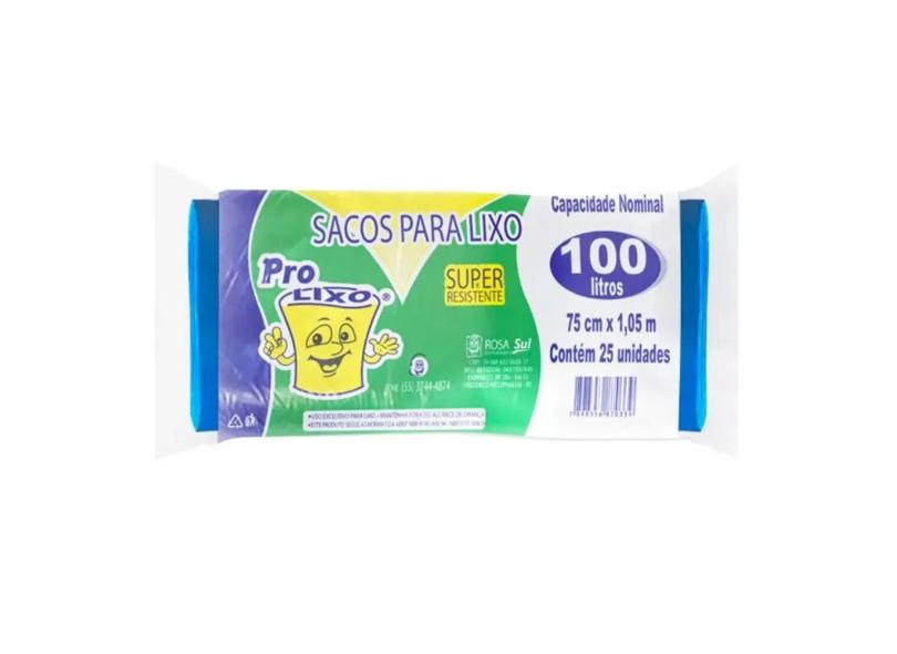 Saco Lixo Rolo Prolixo 100l 25un com o Melhor Preço é no Zoom