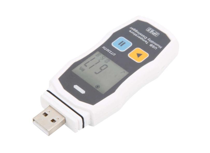 UT330TH Registrador de Temperatura e Umidade Termômetro Digital ...