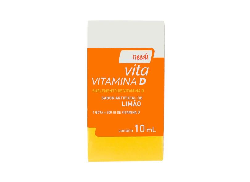 Vitamina D Needs Vita 200UI 10ml Gotas com o Melhor Preço é no Zoom