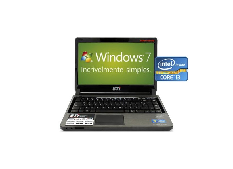 Notebook Semp Toshiba STI Infinity Intel Core i3 2310M 2ª Geração 4GB ...