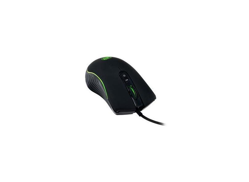 Mouse Gamer Pcyes Ma7 4000 Dpi Sensor Avago 3050 Led 7 Cores 1.8M com o ...