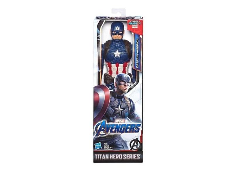 Boneco Capitão América Avengers Marvel Titan Hero Hasbro com o Melhor ...