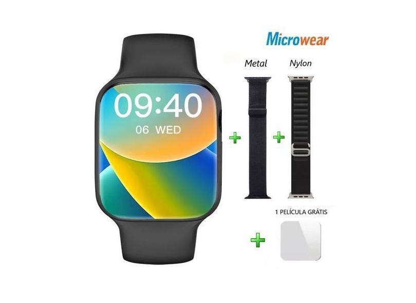 Smartwatch Relógio W29 Pro Microwear Watch 9 Pro Tela 2.02' Prova D'ág ...