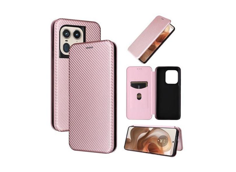 Capas flip para smartphone compatíveis com Motorola Edge 50 Ultra/X50 ...
