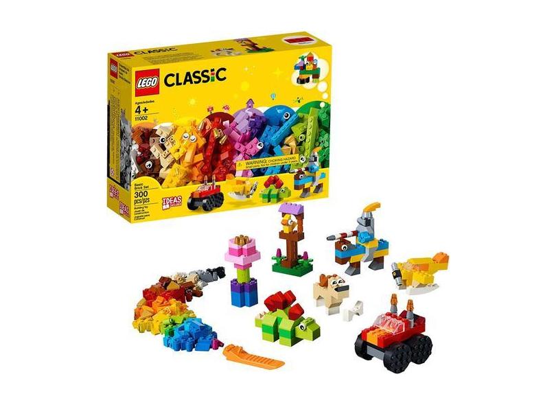 Lego Classic Basic Brick Set 11002 Building Kit (300 Peças) com o ...