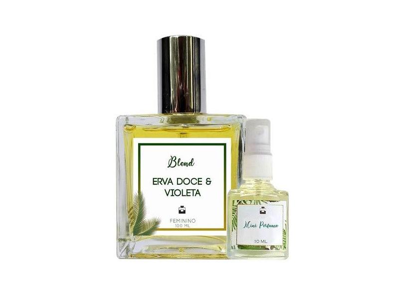 Perfume Erva Doce & Violeta 100ml Feminino - Blend de Óleo Essencial ...