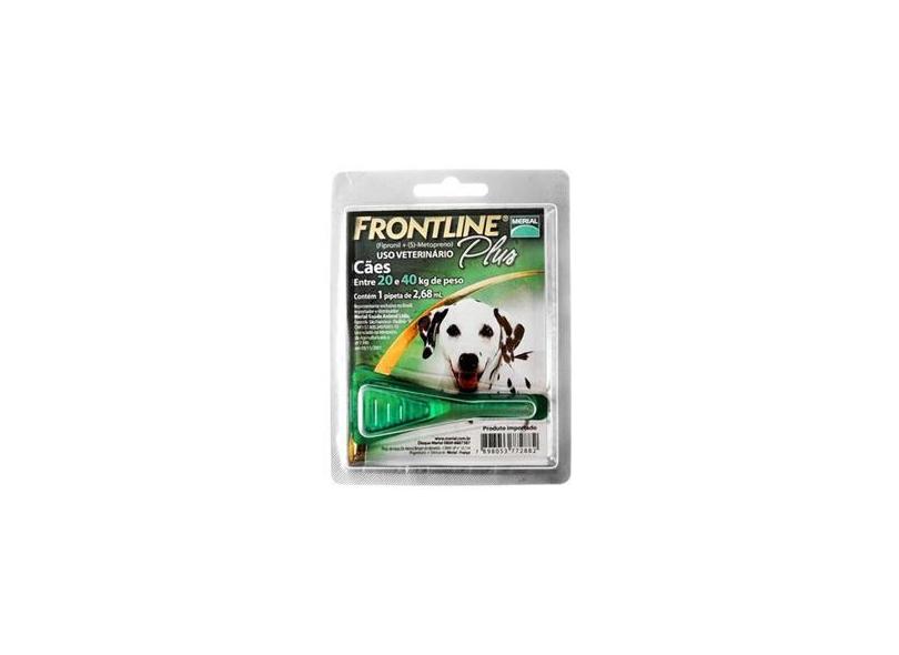 Frontline® Plus Cães (20 A 40 Kg) - Merial com o Melhor Preço é no Zoom