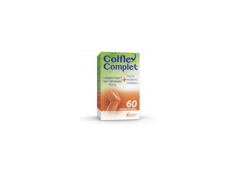 Colflex Complet Colágeno Tipo 2 40mg c/60 Comprimidos com o Melhor ...
