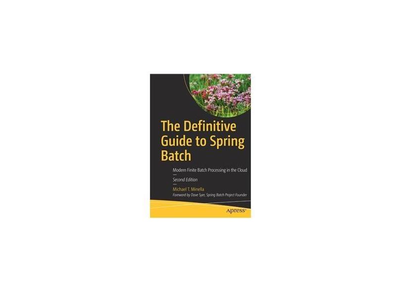 The Definitive Guide to Spring Batch em Promoção é no Buscapé
