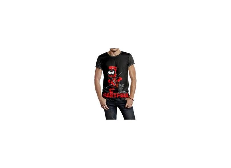Camiseta Bartpool the Simpsons Deadpool bart com o Melhor Preço é no Zoom