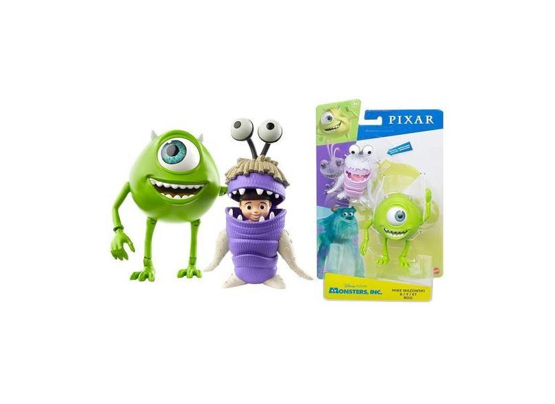 Boneco Articulado Monstros sa Mike Wazowski e Boo - Mattel - GLX81 com ...