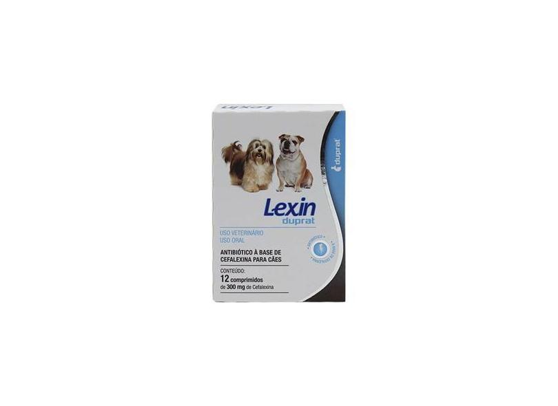 Antibiótico Lexin Duprat 300 Mg 12 Comprimidos com o Melhor Preço é no Zoom
