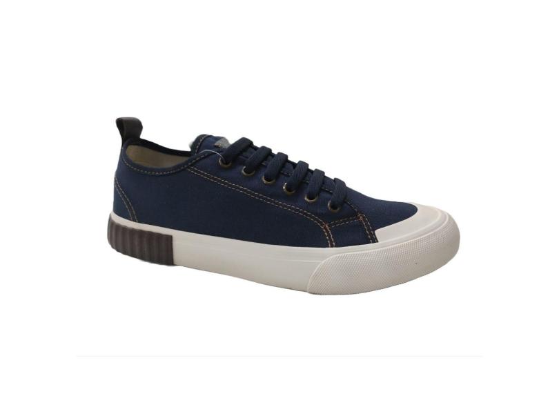 Tênis Ogochi em Lona Masculino - Marinho+Off White-Masculino em ...