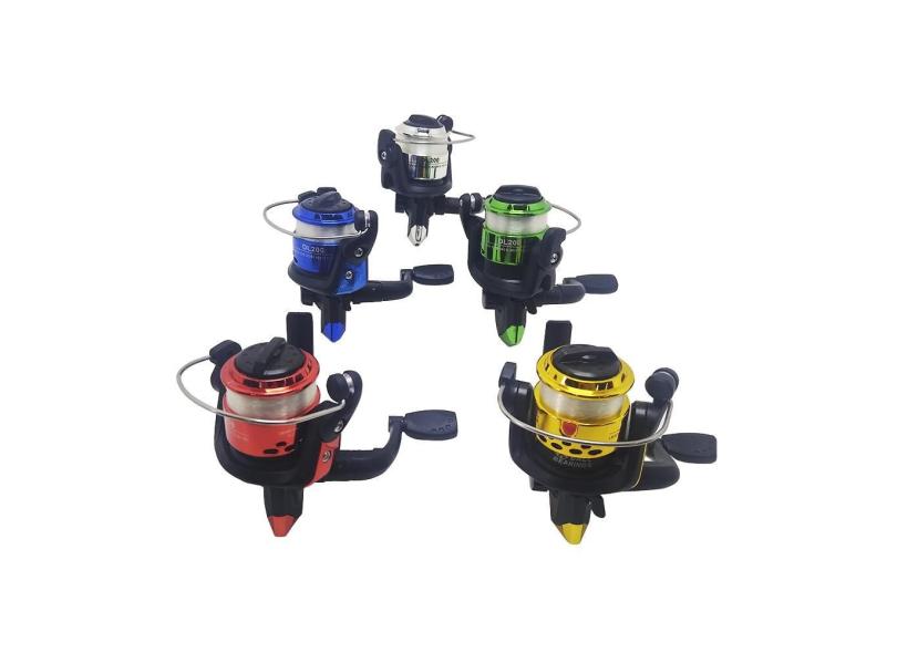 Kit Molinete Dl 200 1 Rolamento Corpo Em Grafite 10 Un com o Melhor ...
