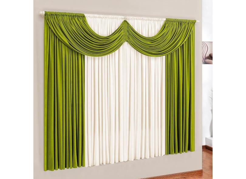 Cortina Paris Em Malha Gel 3,00X2,80M Verde Com Palha com o Melhor ...