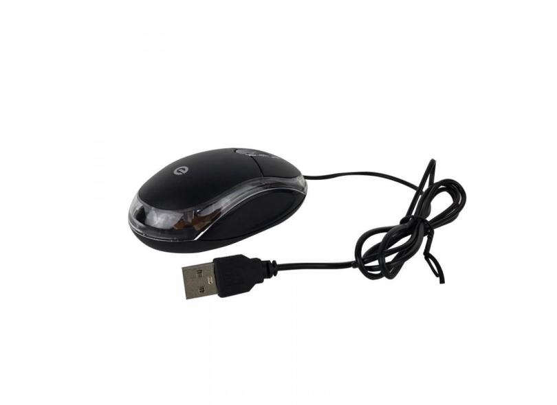Mouse Usb Para Computador Óptico 1000 Dpi Led Ms-10 Exbom com o Melhor ...