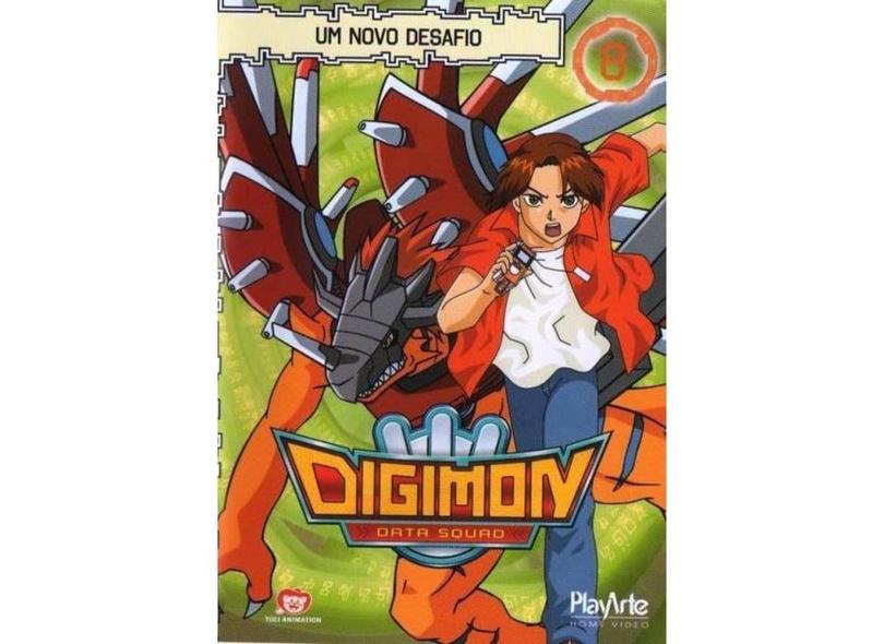 DVD Digimon - Um Novo Desafio - Volume 8 com o Melhor Preço é no Zoom