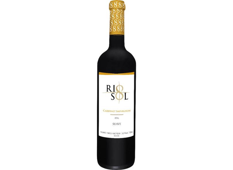 VINHO TINTO RIO SOL - CABERNET SAUVIGNON - SUAVE - 750ml com o Melhor ...