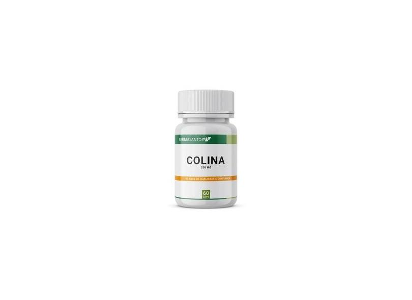 Colina 250 Mg 60 Cápsulas Auxilia na Quebra de Gorduras com o Melhor ...