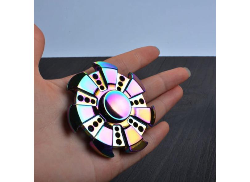 Forma roda redonda Fidget Spinner para add tdah Ansiedade Autismo com o ...