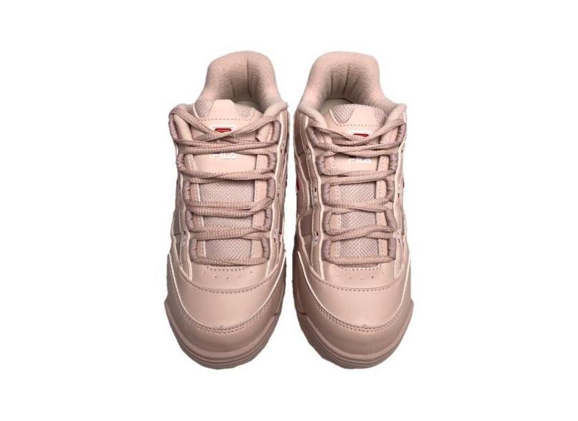 Tênis Feminino Fila Rose Smoke/White/Red Dass em Promoção é no Buscapé