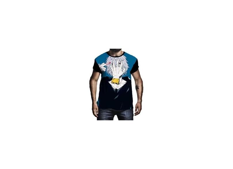 Camiseta Camisa Shigaraki Vilão All For One Boku No Hero 1 com o Melhor ...