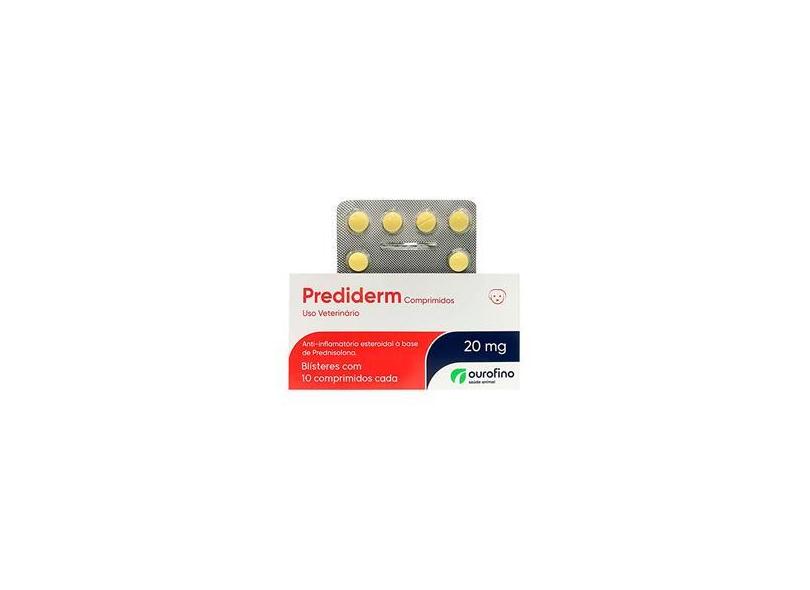 Prediderm Ourofino 20mg - C/ 10 Comprimidos (Blister) com o Melhor ...
