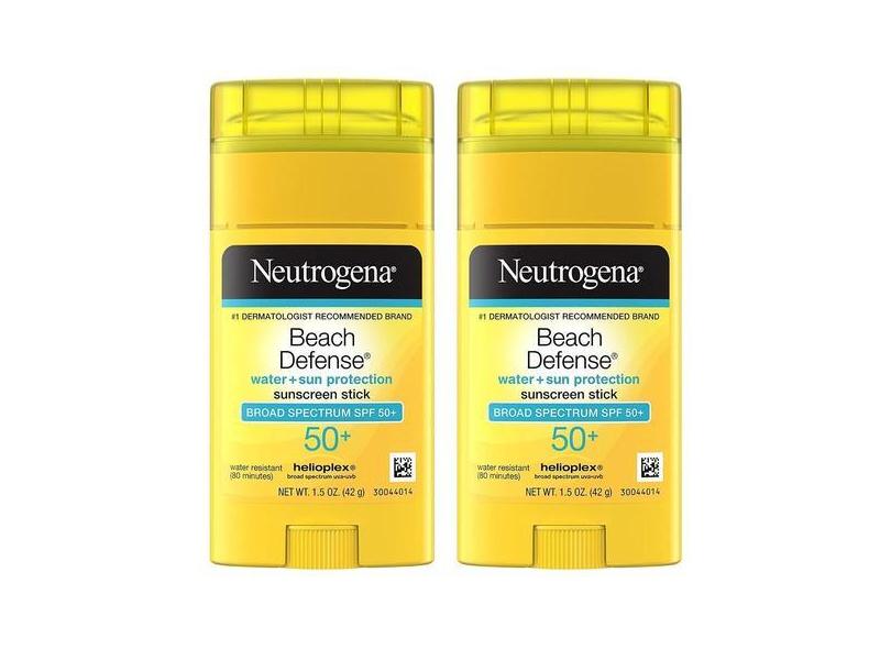 2 X Neutrogena Protetor Solar Beach Ultrasheer Stick Fps 50+ Beach ...